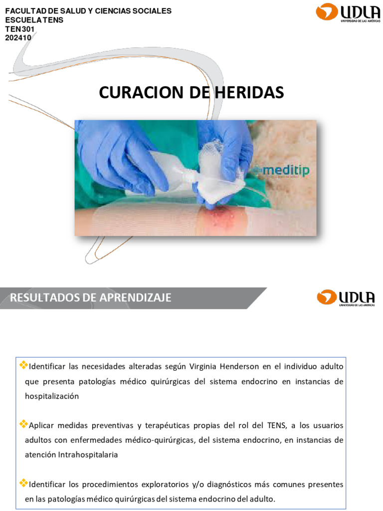 Clase Curacion Simple | PDF | Herida | Hospital