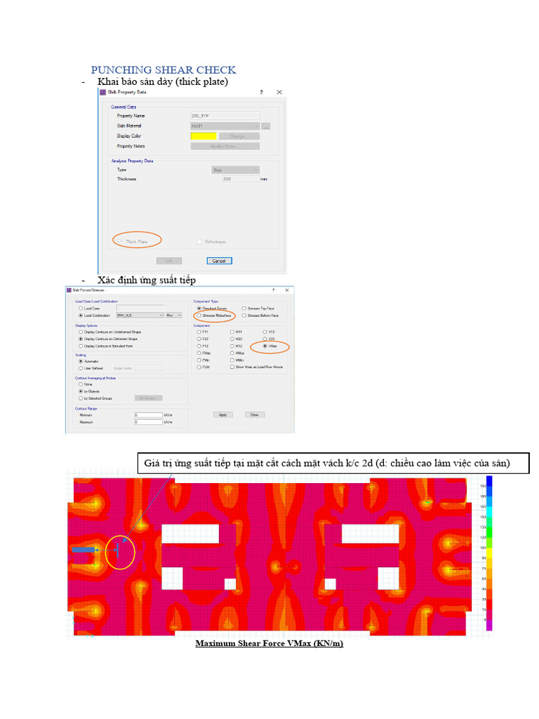 PUNCHING SHEAR CHECK FOR SHEAR WALL (EC2) | PDF