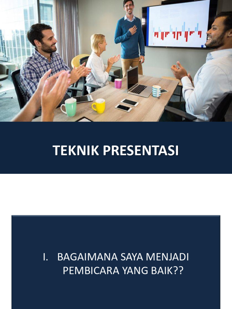 Teknik Presentasi Efektif | PDF