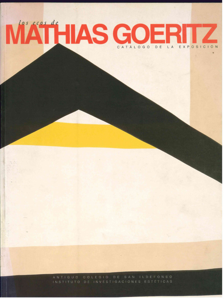 Los Ecos de Mathias Goeritz | PDF