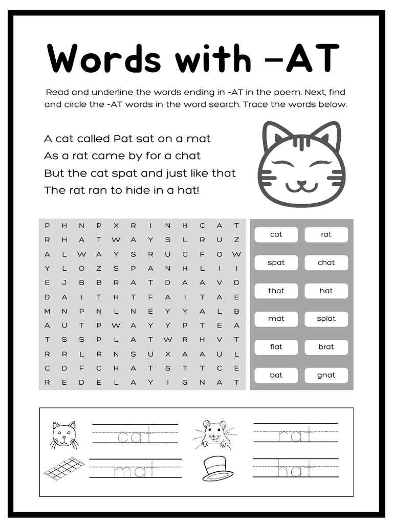 Phonics Worksheets For Kids | PDF