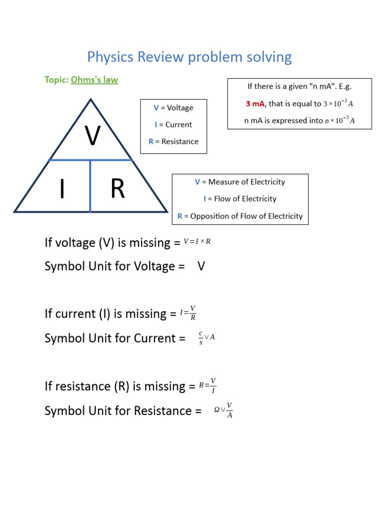 Physics Review Problem Solving | PDF | Watt | Power (Physics)
