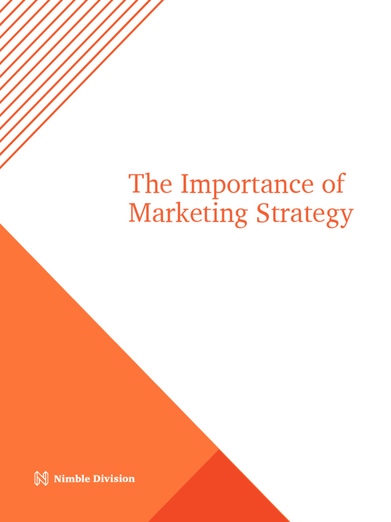 The Importance of Marketing Strategy | PDF | Brand | Marketing