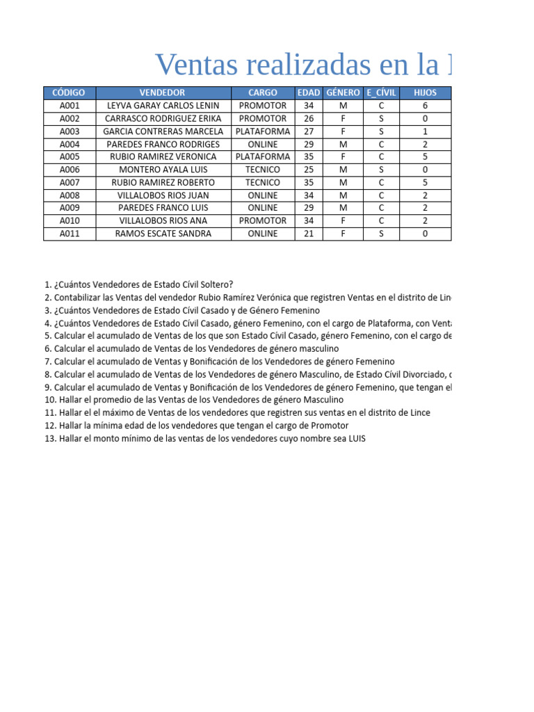 Fórmulas Matriciales - PARTE 2 | PDF