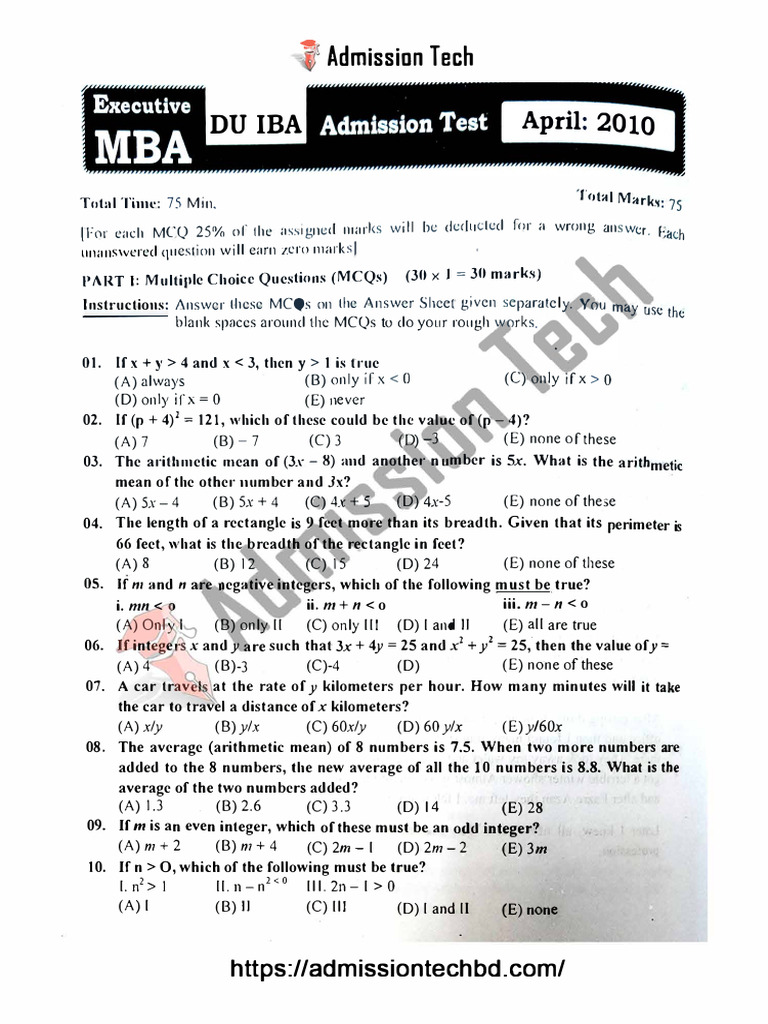 Iba Mba 2010 2 | Download Free PDF | Nature | Economies