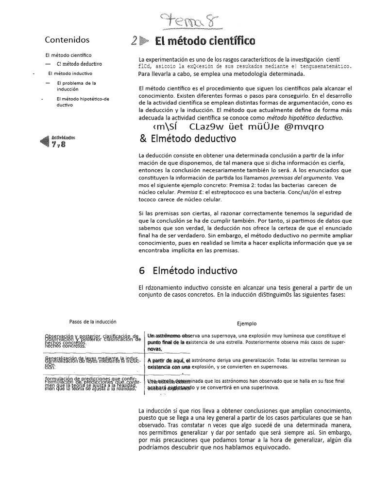 Tema8 Filo | PDF | Science | Epistemología