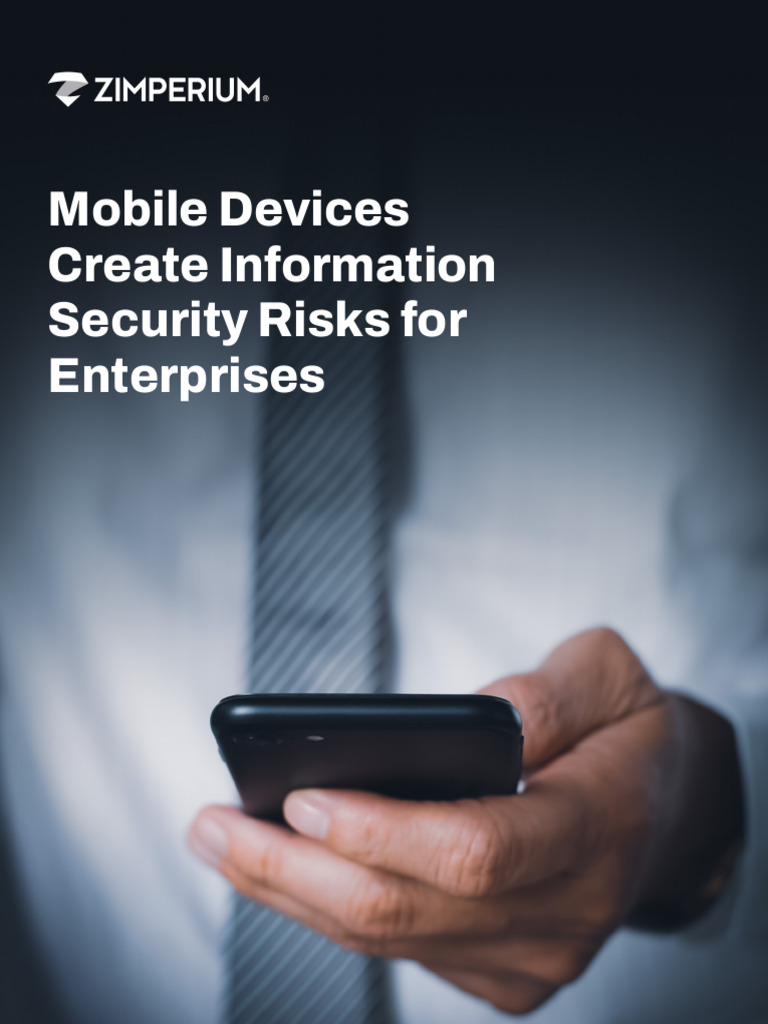 Enterprise Mobile Security Risks | PDF | Security | Computer Security