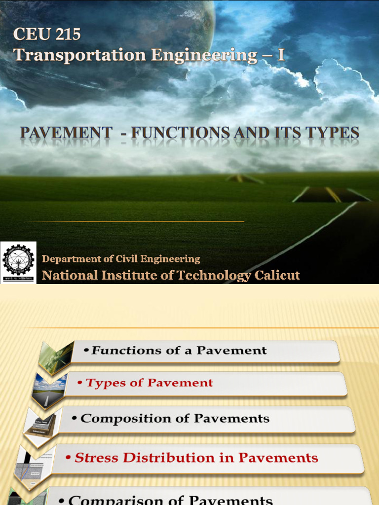 Pavement types | PDF | Road Surface | Concrete