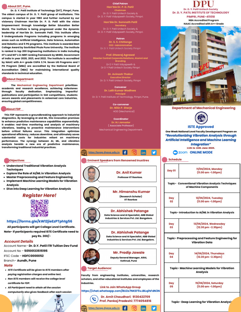 FDP Brochure | Download Free PDF | Engineering