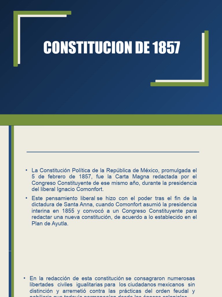 Constitucion de 1857 | PDF | Gobierno | Ciencias Políticas