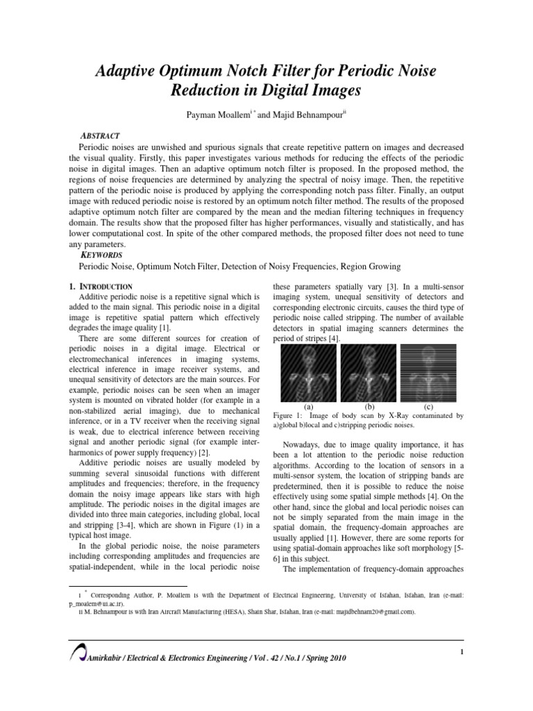 Optimum Notch Filter | PDF | Filter (Signal Processing) | Equalization ... Optimum Notch Filter | PDF | Filter (Signal Processing) | Equalization ...