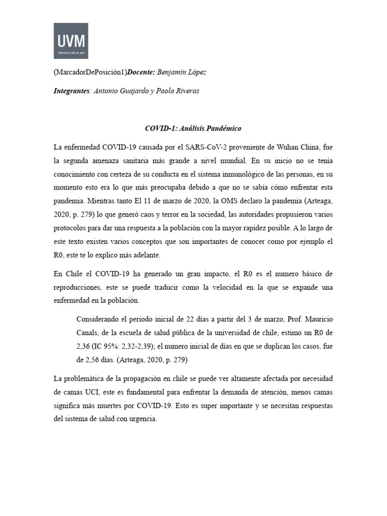Resumen Final | PDF | Pandemia | Especialidades Medicas Resumen Final | PDF | Pandemia | Especialidades Medicas