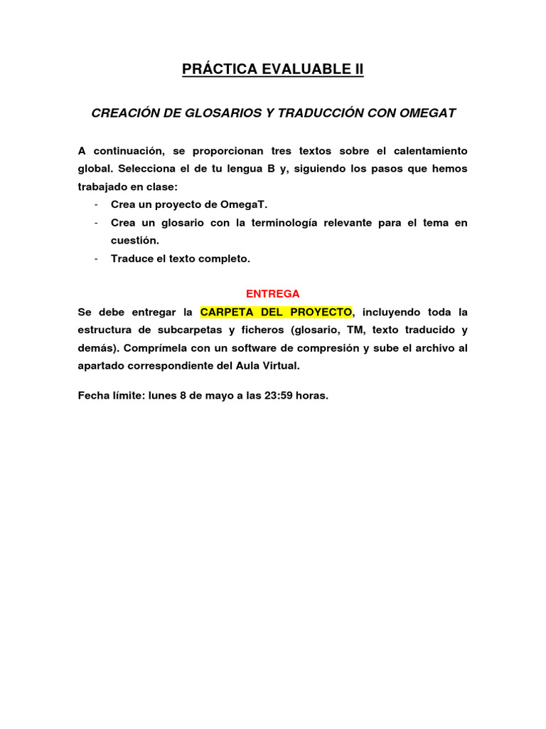 Práctica Evaluable II (ES) | PDF | Séquestration du dioxyde de carbone | Dioxyde de carbone