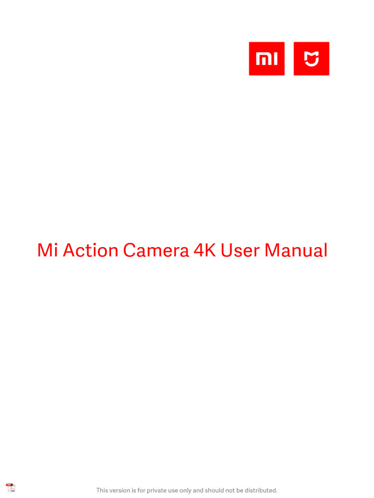 Manual Camera Xiaomi | PDF | Electromagnetic Interference | Mobile App