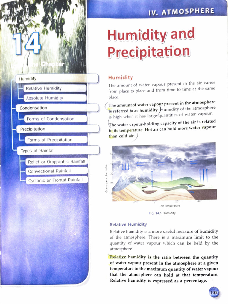 Understanding Humidity and Precipitation | PDF | Precipitation | Radiation