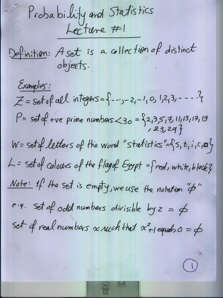 Lec 1 Prob | PDF