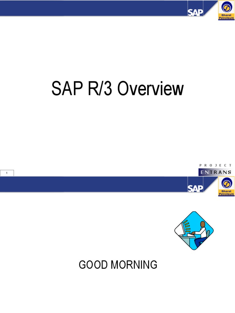 SAP R/3 Overview: Trans | PDF | Enterprise Resource Planning | Sap Se
