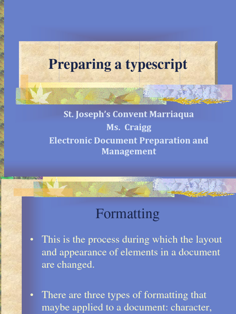 Form 4 Edpm Formatting Pdf Paragraph Text