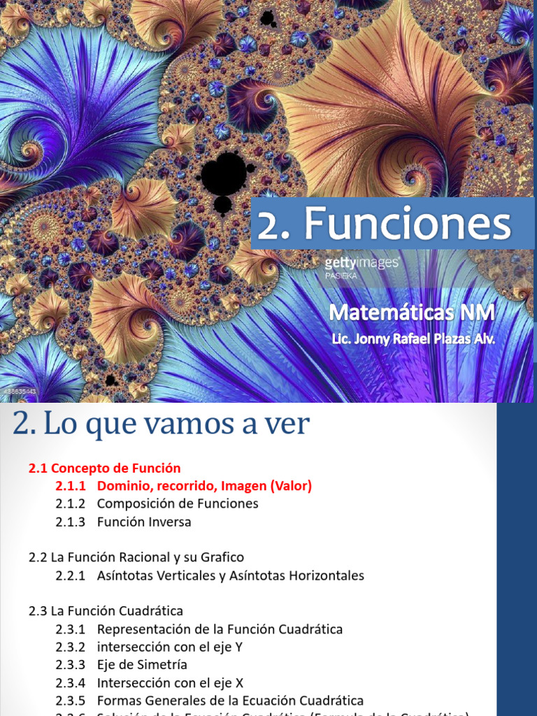 Introduccion A Funciones Dom Rango | Descargar gratis PDF | Función ...