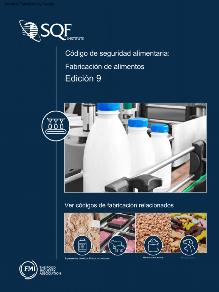 SQF Edición 9 | Descargar gratis PDF | Seguridad alimenticia | Calidad (comercial)
