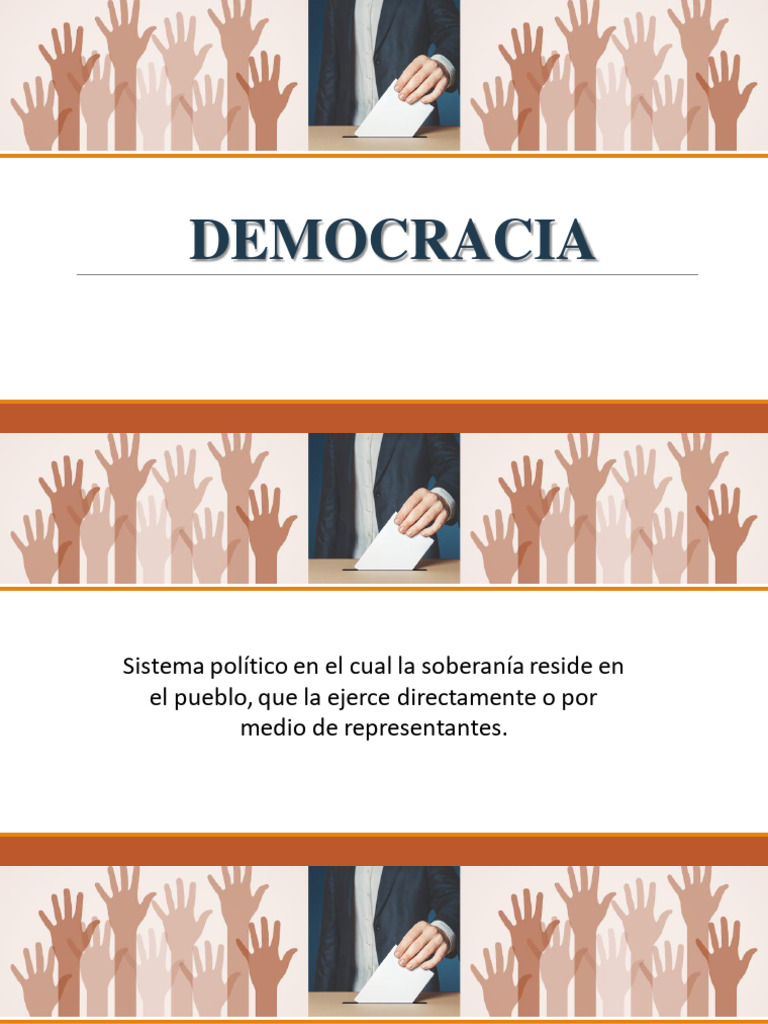 DEMOCRACIA_TIPOS | PDF | Democracia | Ideologías políticas