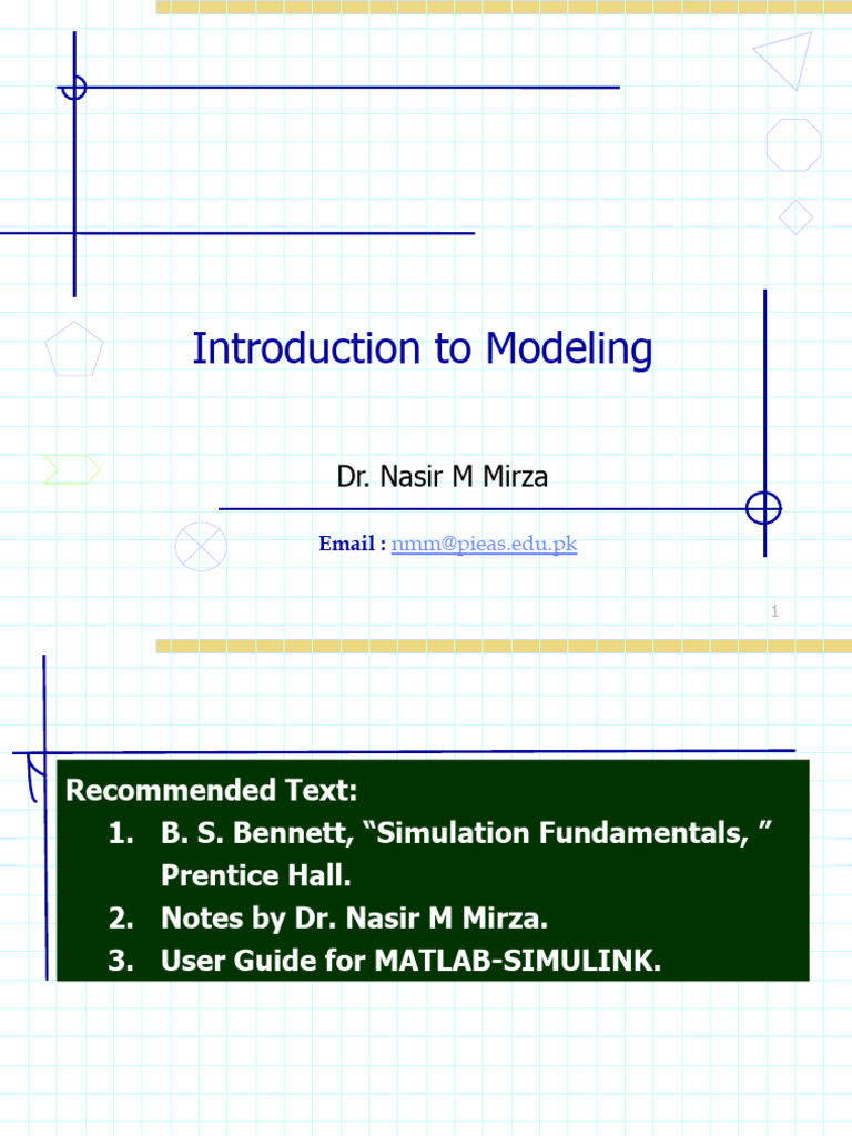 Introduction to Modeling Concepts | PDF | Mathematical Model ...
