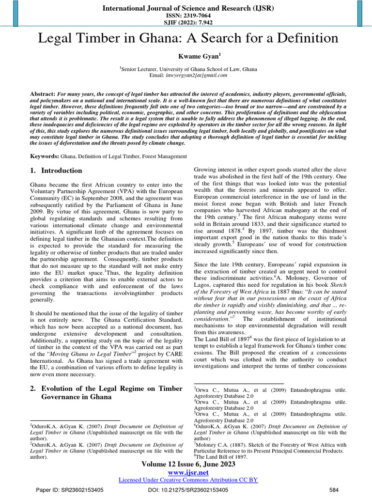 Legal timber | Download Free PDF | Logging | Forestry