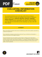 EPQ Source Validation Sheet | PDF | Computers