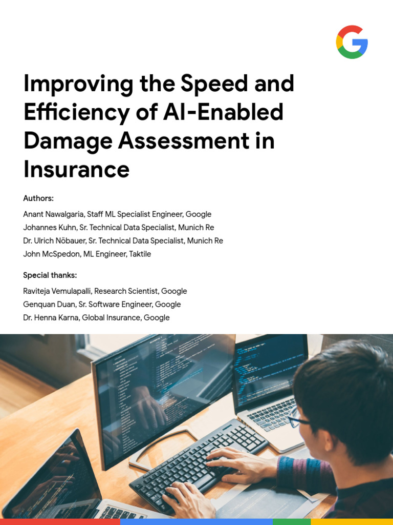 Ai-enabled_damage_assessment_whitepaper | PDF | Machine Learning | Image Segmentation