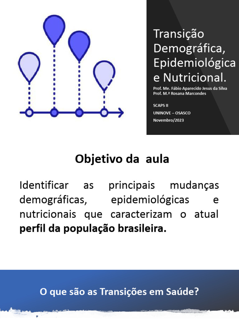 Transições Demográficas e Nutricionais no Brasil | PDF | Obesidade ...