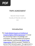 TRIPS Agreement | PDF | Trips Agreement | World Trade Organization