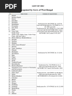 All India General Caste List by | PDF | Social Science
