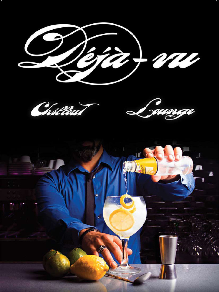 DéjàVu+Chillout+Lounge+Menu23 v2 | PDF