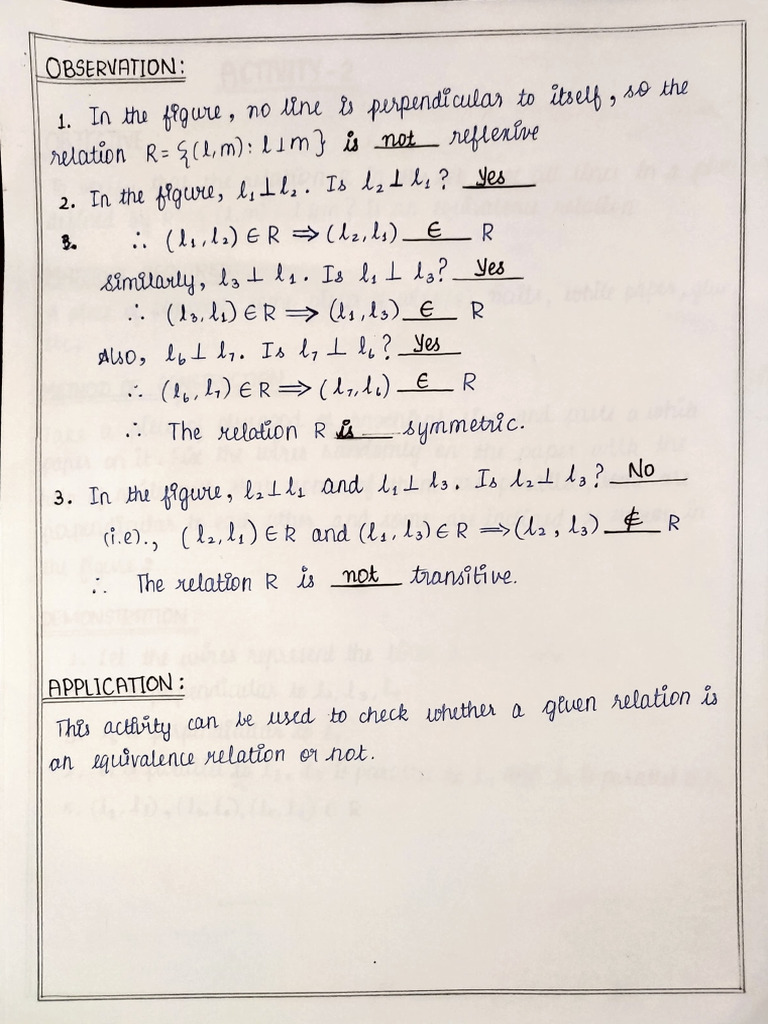 Maths Observations | PDF