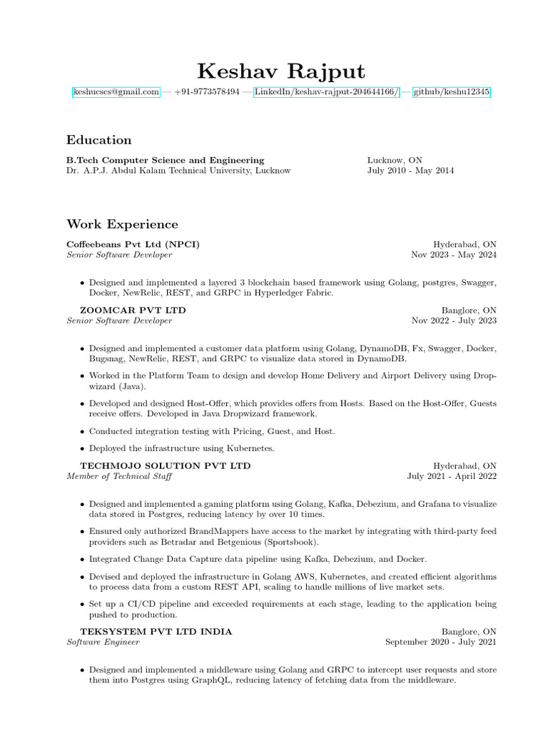 keshav | PDF | Software | Postgre Sql