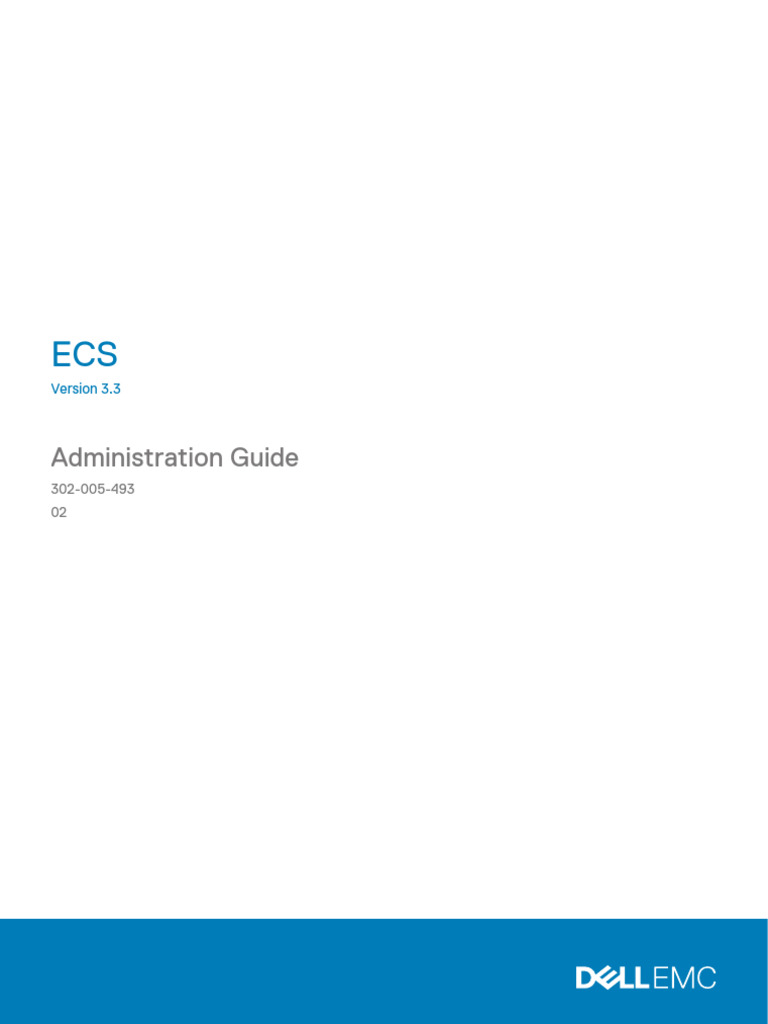 Ecs Instalacion y Configuracion | PDF | Apache Hadoop | File System