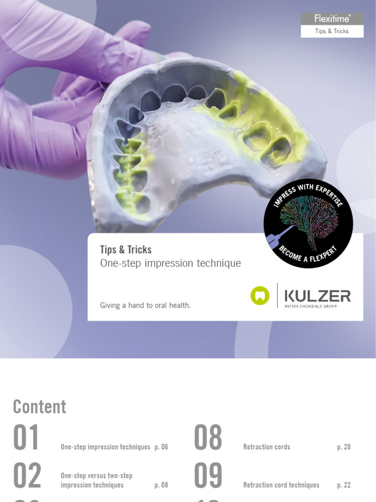 Tips Tricks 1 Step Impression Technique en | PDF | Mouth | Tooth