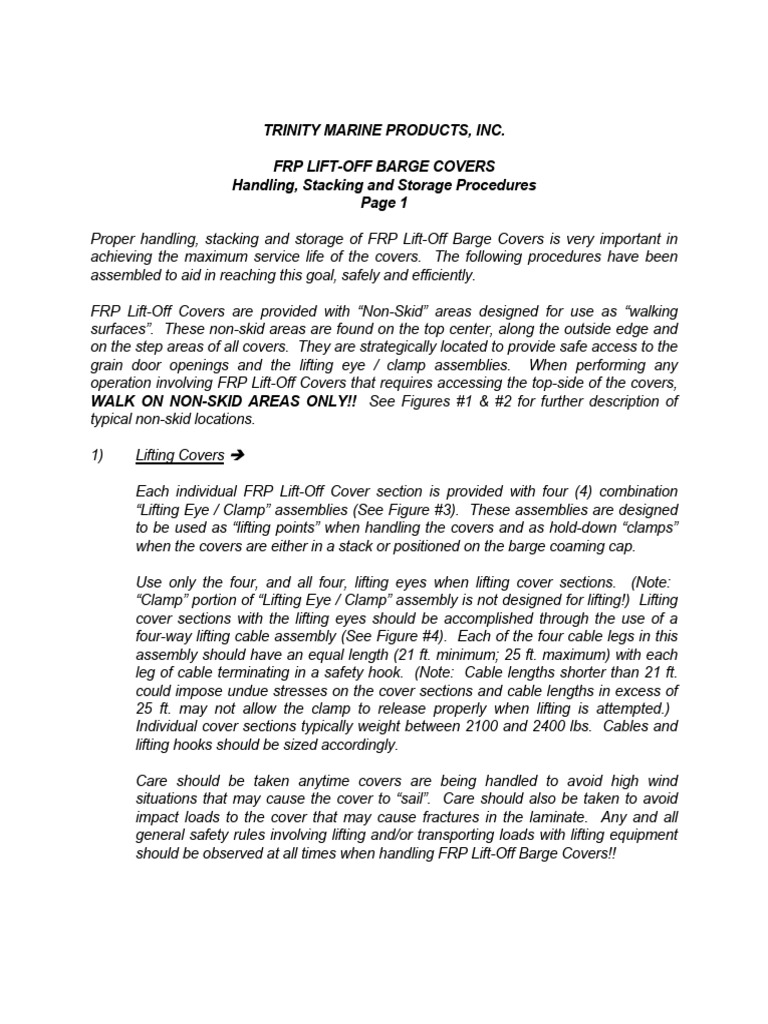 Cover Stacking Procedures and Pictures | PDF