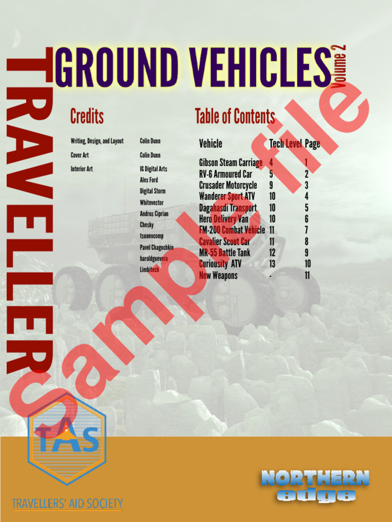 Ground Vehicles Tech Levels Overview | PDF | Armoured Fighting Vehicles ...