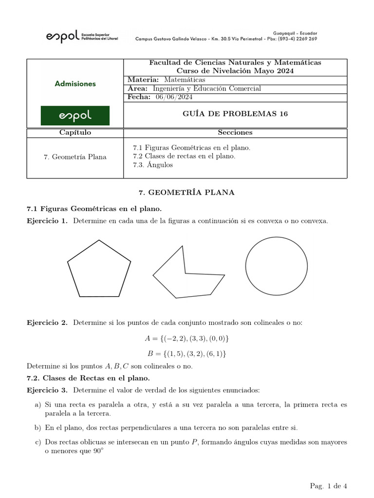 GP16 | PDF | Ángulo | Geometría