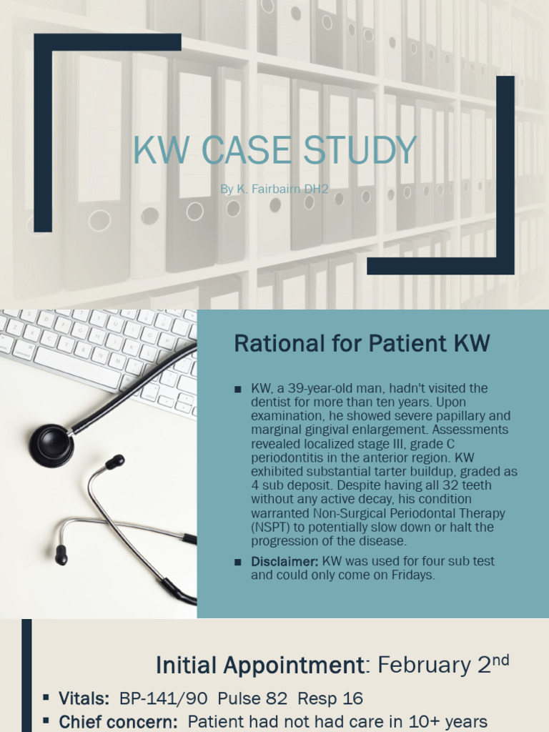 kw case study- k | Download Free PDF | Periodontology | Oral Hygiene