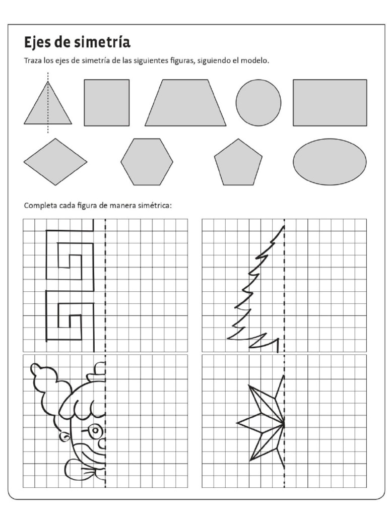 ACT. EJE DE SIMETRIA | PDF
