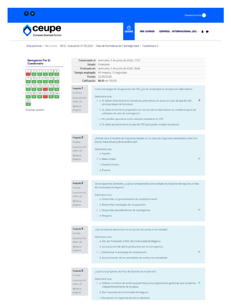 Cuestionario 3 | PDF