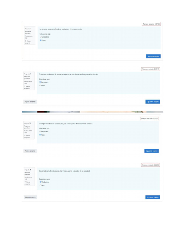 ETICA 3 - Cuestionario Módulo 1. 2da. Parte 10-10 | PDF