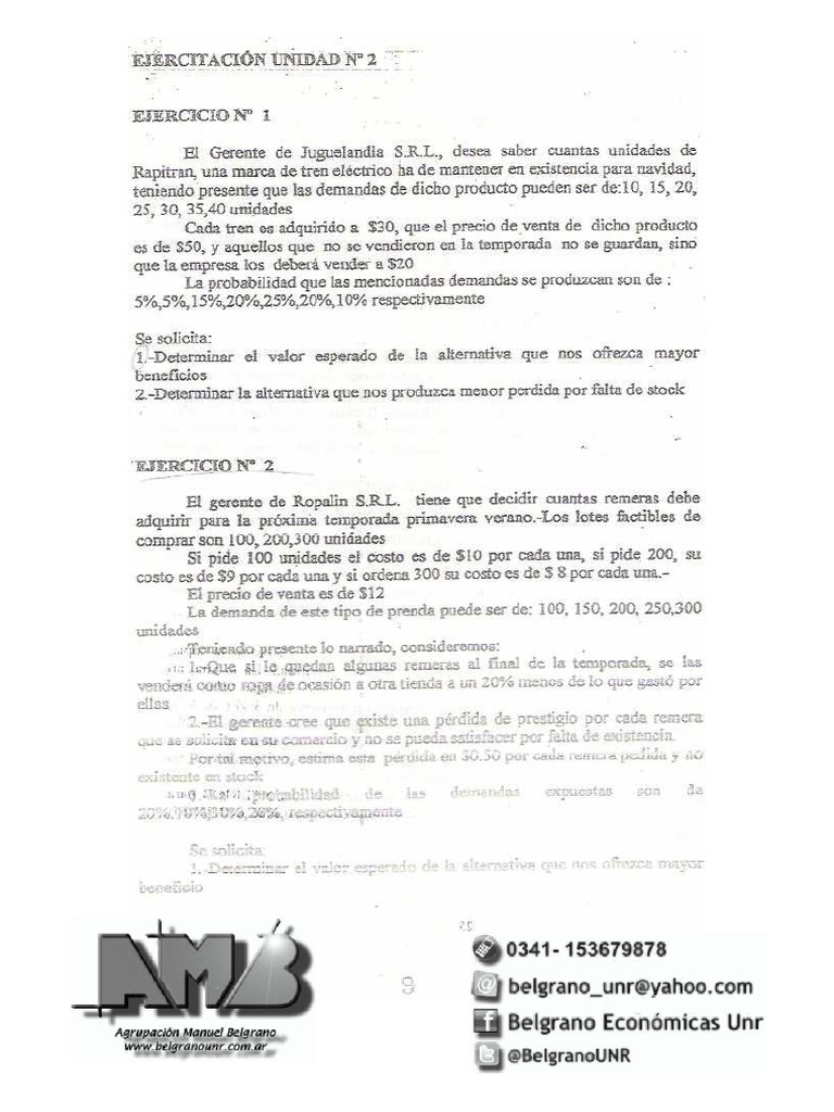 Adm General - Practica Con Solucion | PDF