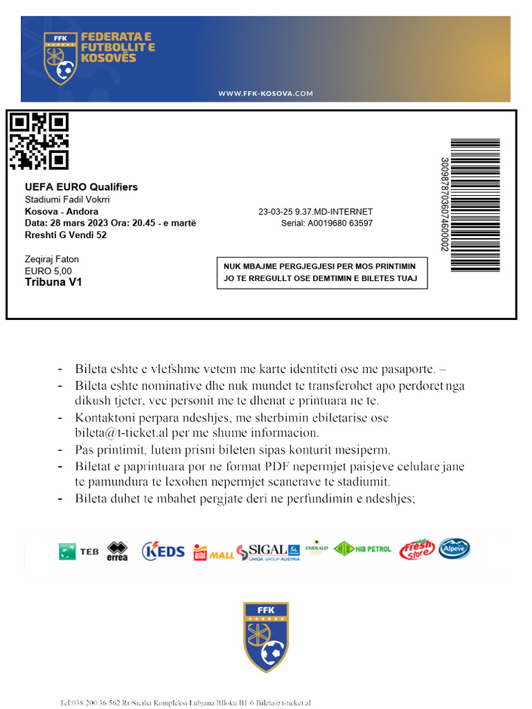 Bileta Kos00gr0gl6 | PDF