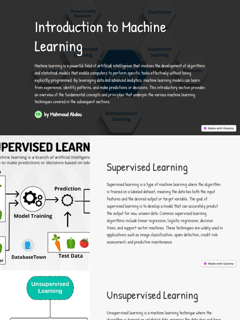 Introduction-to-Machine-Learning | PDF | Machine Learning | Cluster Analysis