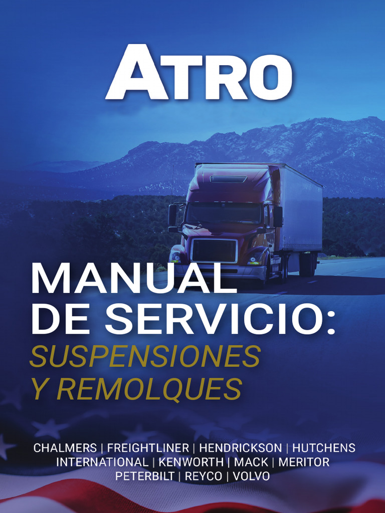 ATRO Field Manual Spanish | PDF | Eje | Tecnología de vehículos