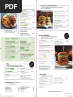 Tiger's Milk Breakfast Menu 2025 | PDF | Hamburgers | Burrito
