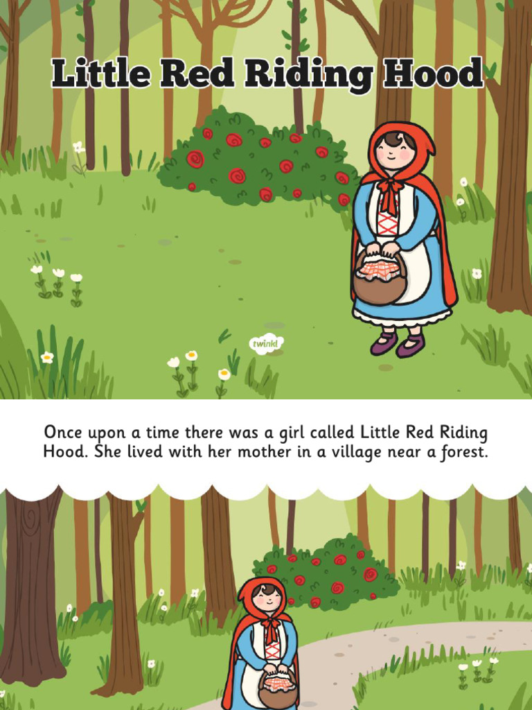 Yr2 Little Red Riding Hood Story PowerPoint | PDF
